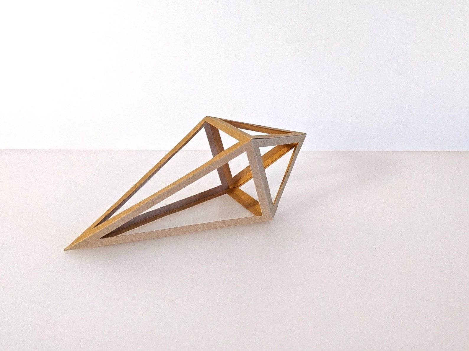 Air Plant and Geometric Planter Template Rolled Papercraft - Etsy