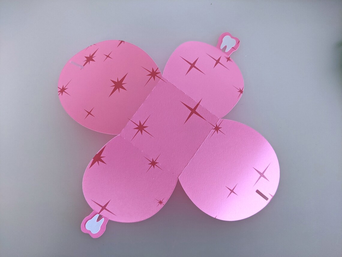 Tooth Fairy Box Printable Template DIY Cut File for Lost - Etsy