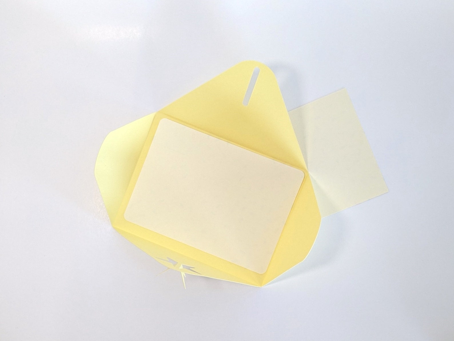 Star Envelope Self Sealing DIY Printable Stationery Template - Etsy