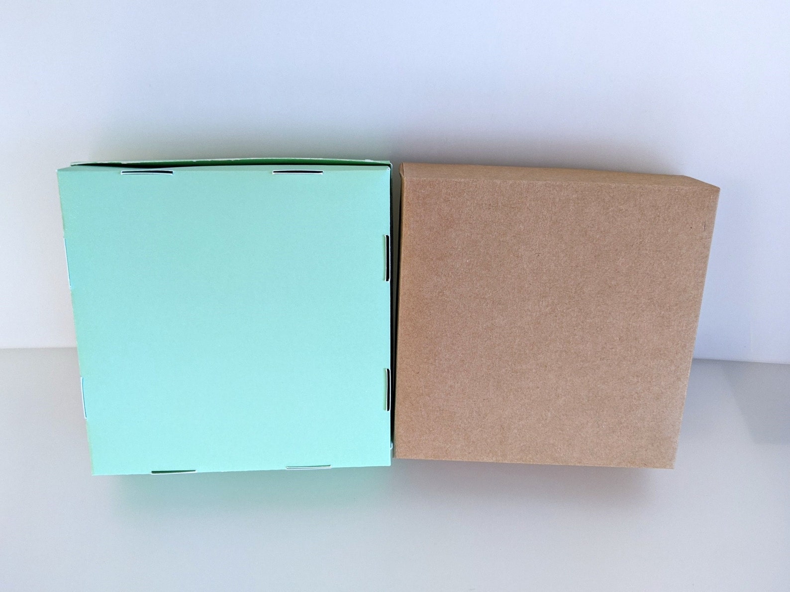 Flat Window Box With Lid DIY Template Shadow Box for Fall - Etsy