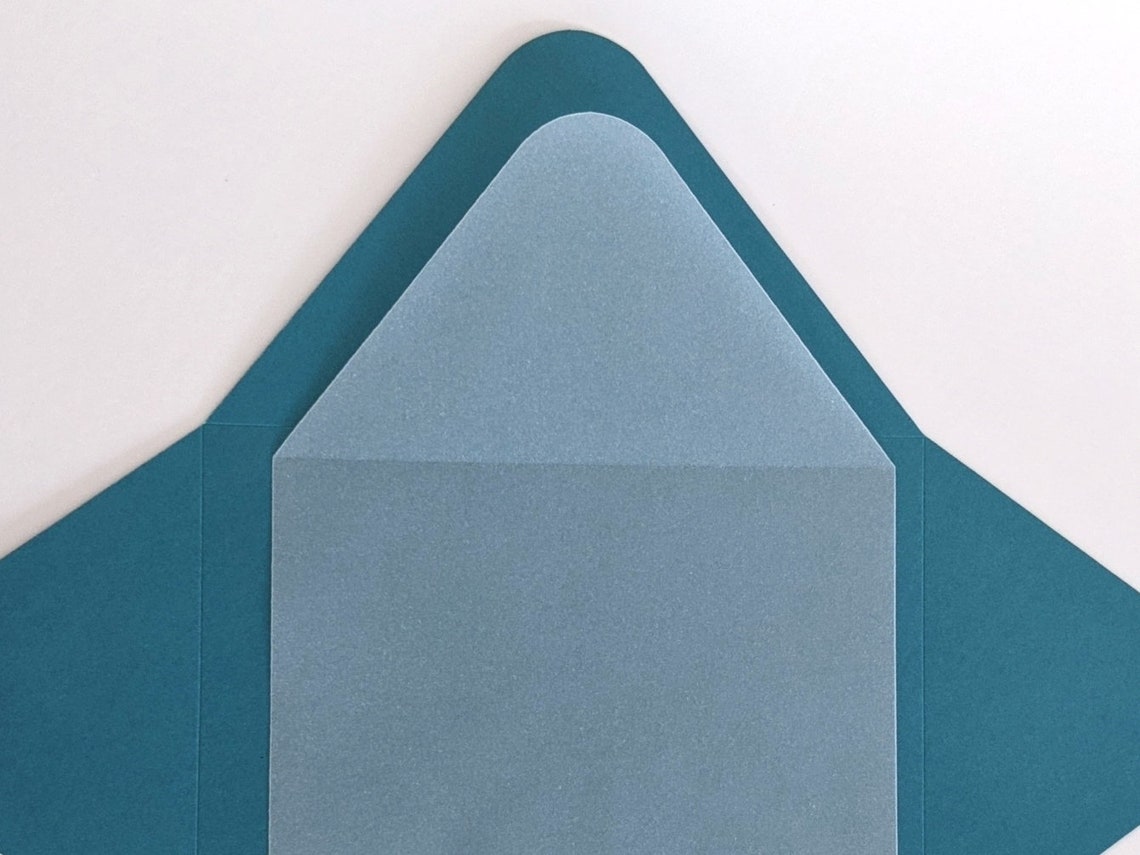 Envelope Template and Liner DIY A2 5.75 X 4.38 | Etsy