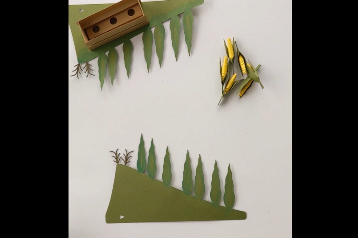 Mini Corn Field Scale Miniature for Dollhouses Crafts - Etsy