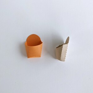 Mini Fast Food Box Template Bundle | Printable DIY Boxes for Miniatures ...