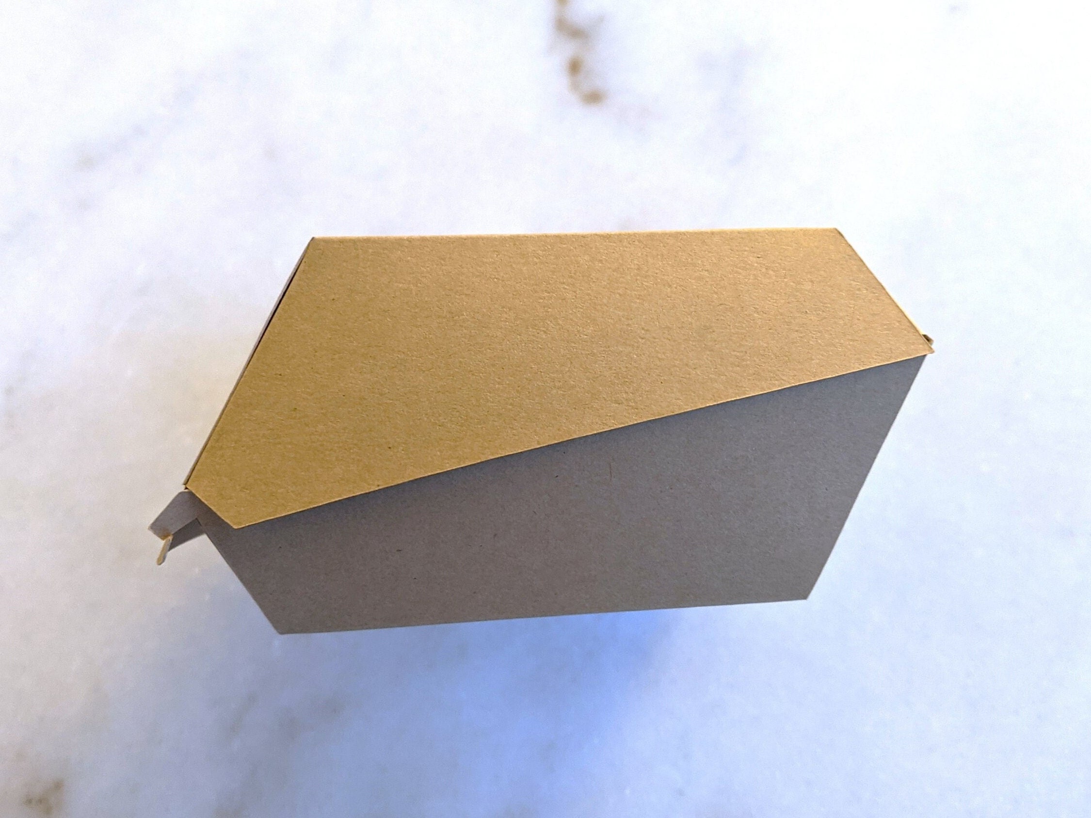 Burger Box Printable DIY Template Fast Food Packaging for - Etsy