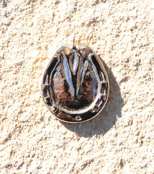 Horse Hoof Pendant, Gold Horse Hoof,silver Horse Hoof,hoof Pendant ...