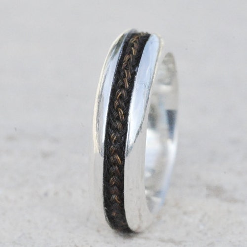 Horse Hair Ring - Etsy