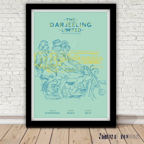 The Darjeeling Limited Movie Poster / Print I / Wes Anderson - Etsy