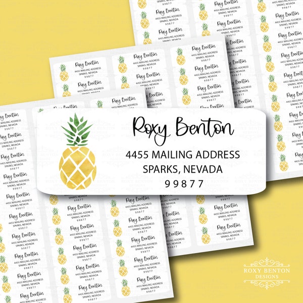 Pineapple Sticker - Etsy