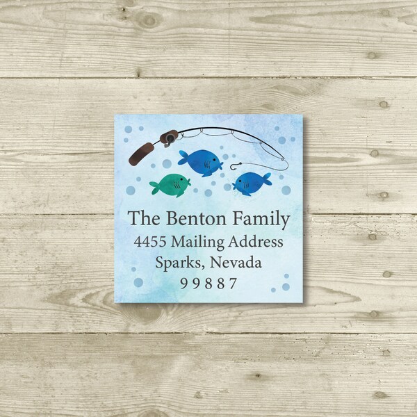 Fishing Rod Labels - Etsy