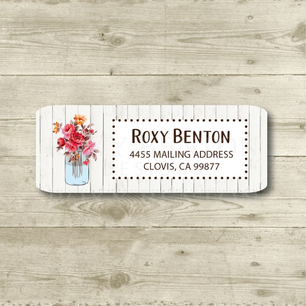 Rustic Labels - Etsy