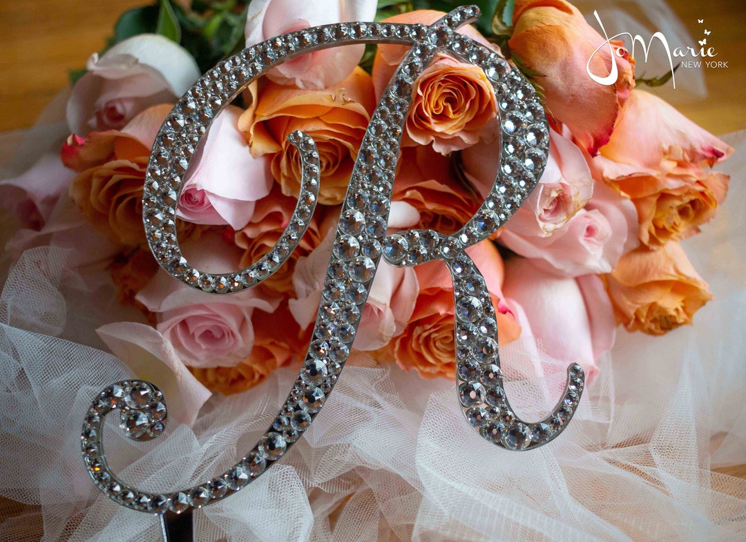 Swarovski Crystallized Event Cake Toppers - Etsy