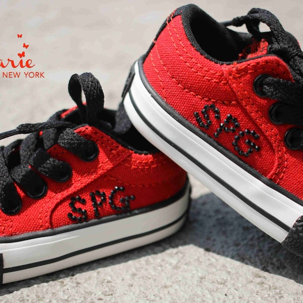 Monogrammed Converse - Etsy