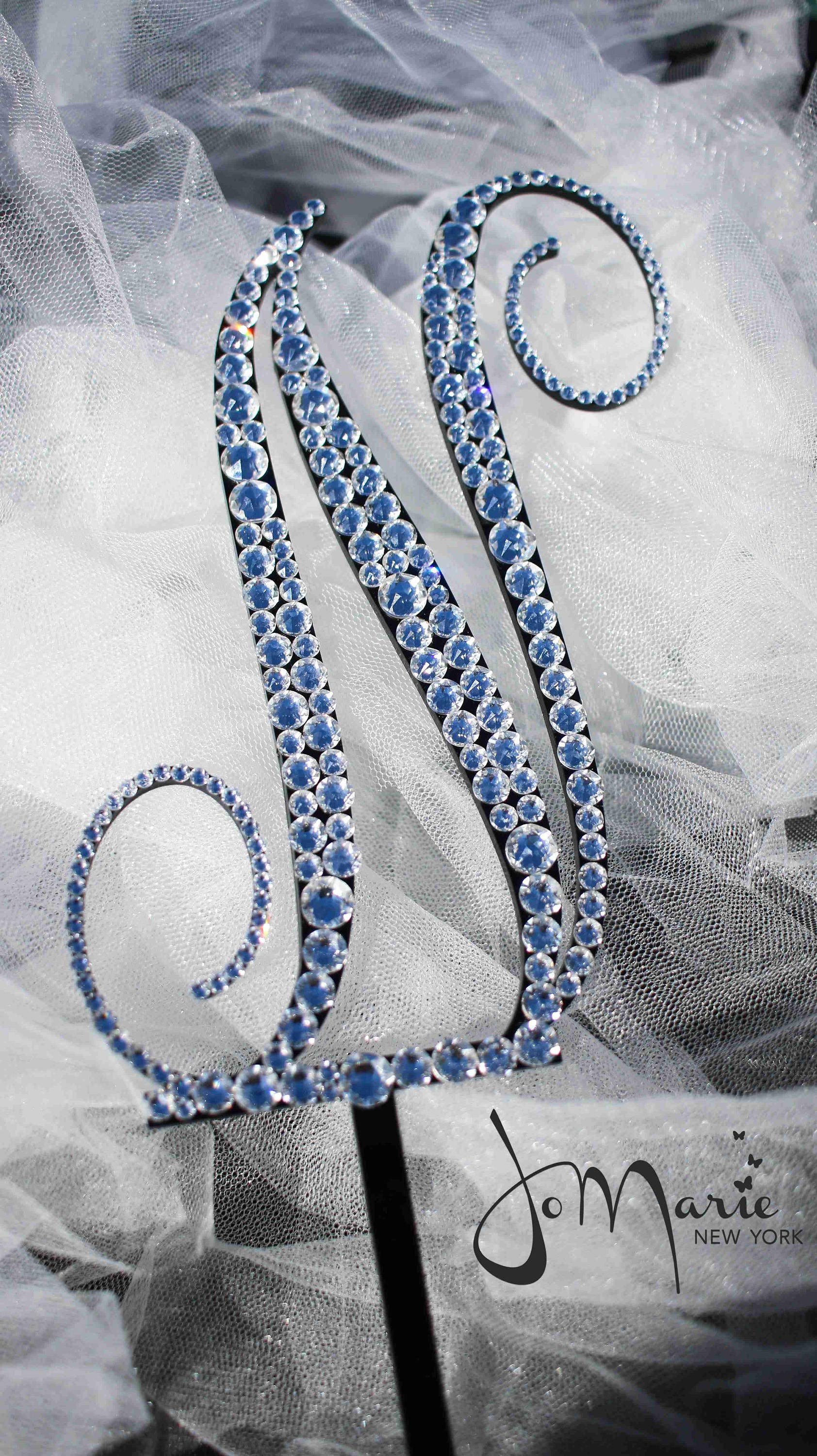 Swarovski Crystallized Event Cake Toppers - Etsy