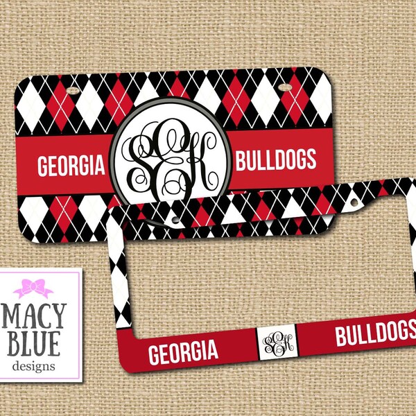 Texas Tech License Plate Frame - Etsy