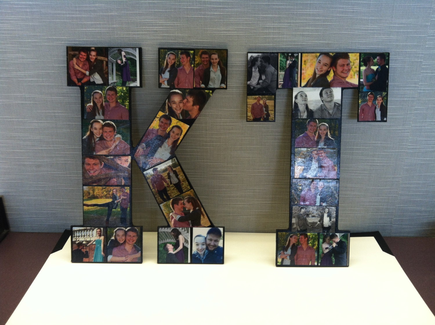 Personalized Custom Photo Collage 9.50 Inch Photo Collage | Etsy