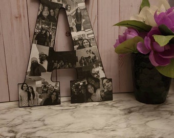 Letter Photo Collage - Etsy