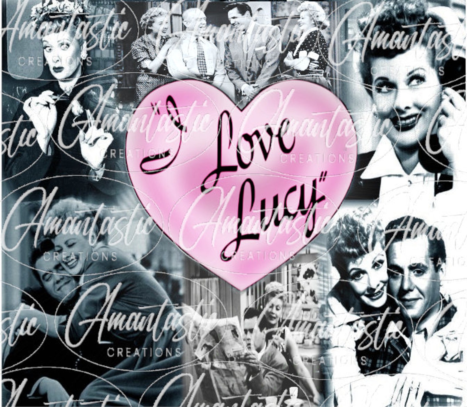 I Love Lucy Tumbler 20oz Skinny Design Bundle Package, Vitameatavegamin ...