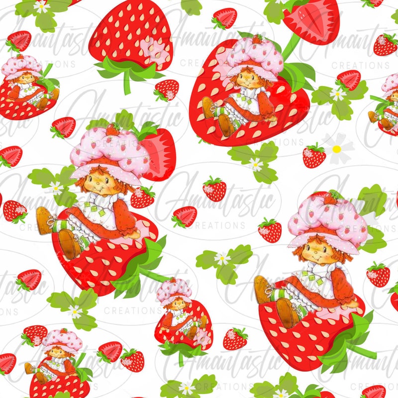 Strawberry Shortcake Svg - Etsy
