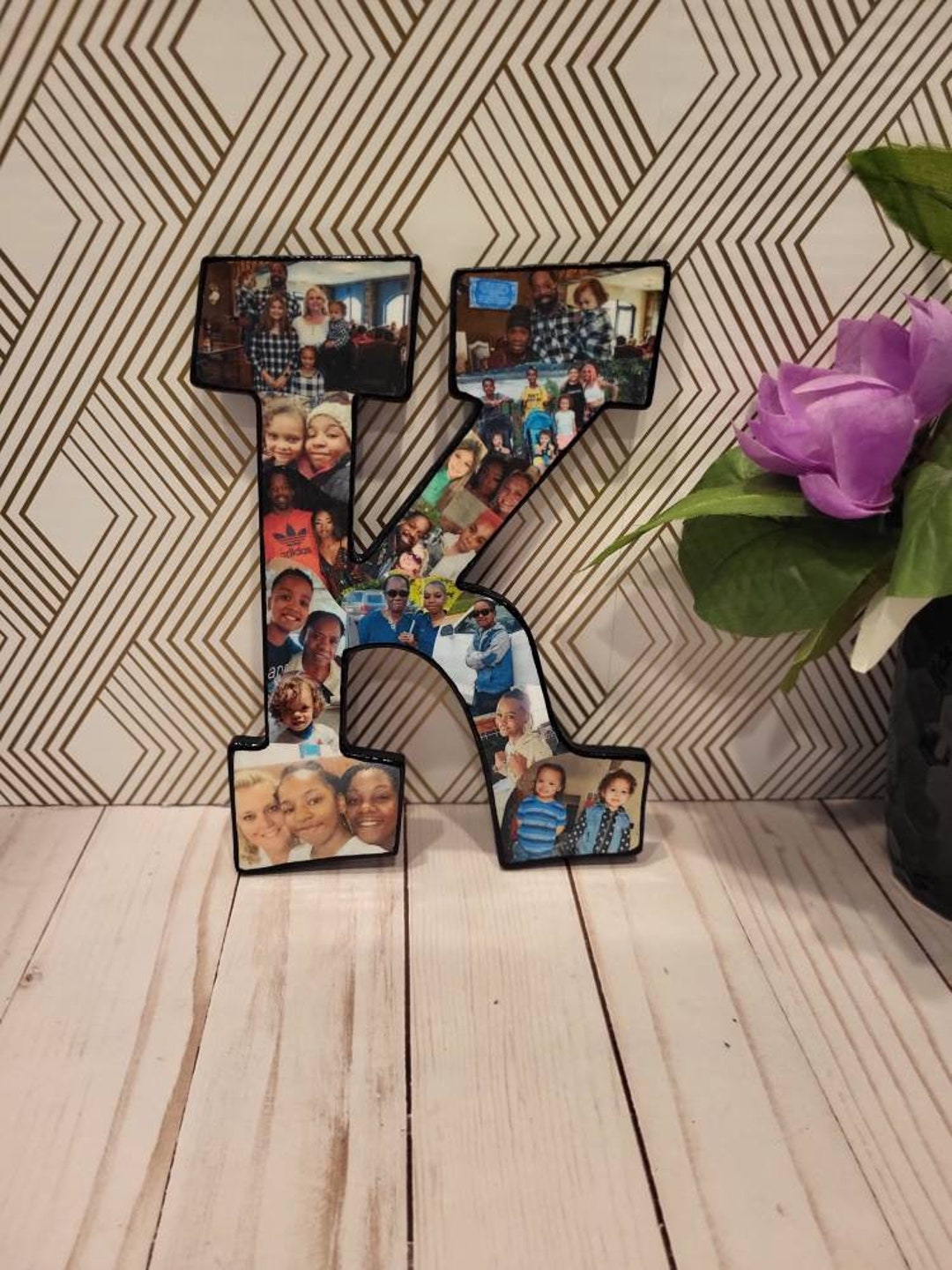Personalized Custom Photo Collage Senior Night 9.5 Inch - Etsy