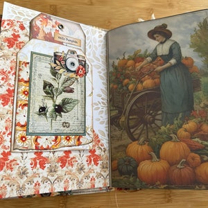 Beautiful Handmade Autumn Junk Journal/scrapbook/photo Album/memory ...