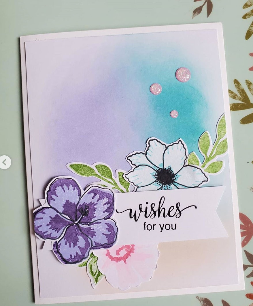 Handmade Best Wishes Greeting Card - Etsy