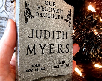 Halloween Judith Myers Tombstone Magnet Grave Michael - Etsy