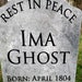 IMA GHOST Funny Halloween Tombstone Headstone Cemetery Yard Prop - Etsy