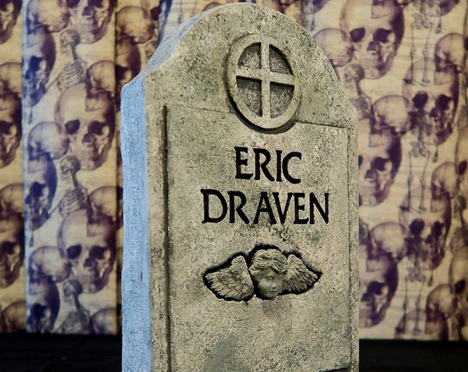 The Crow Eric Draven Mini Tombstone Gravestone Judith Myers | Etsy