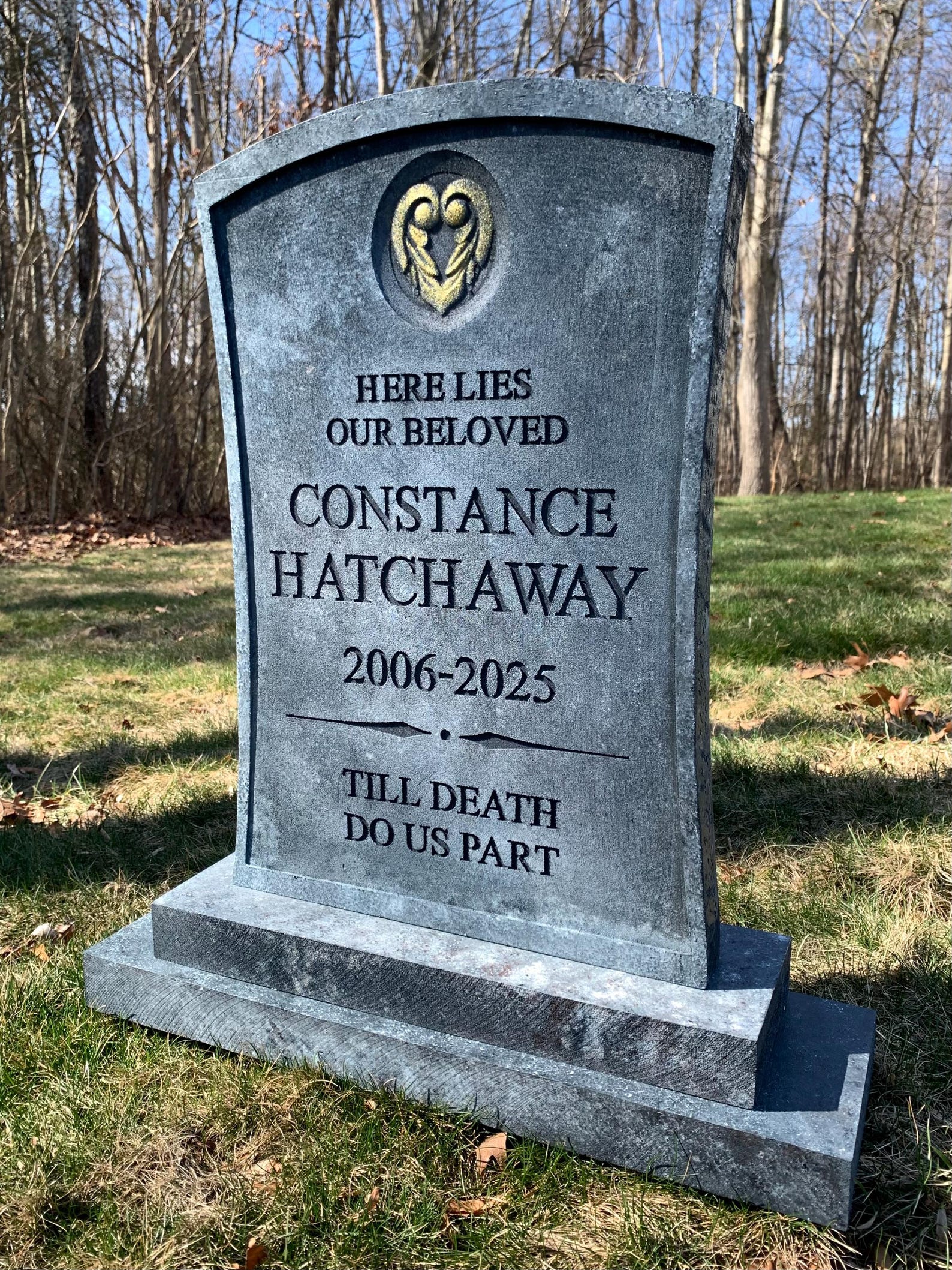 Constance Hatchaway Haunted Mansion Tombstone - Etsy