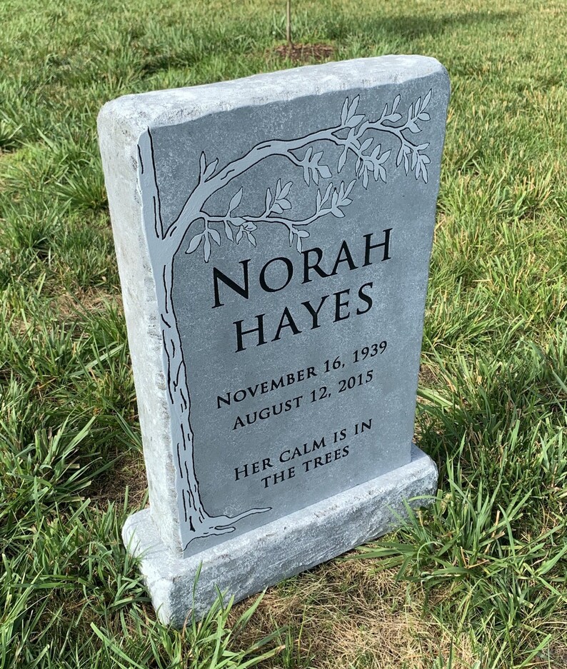 Custom Modern Tombstone Halloween Prop for Your Event or Movie | Etsy