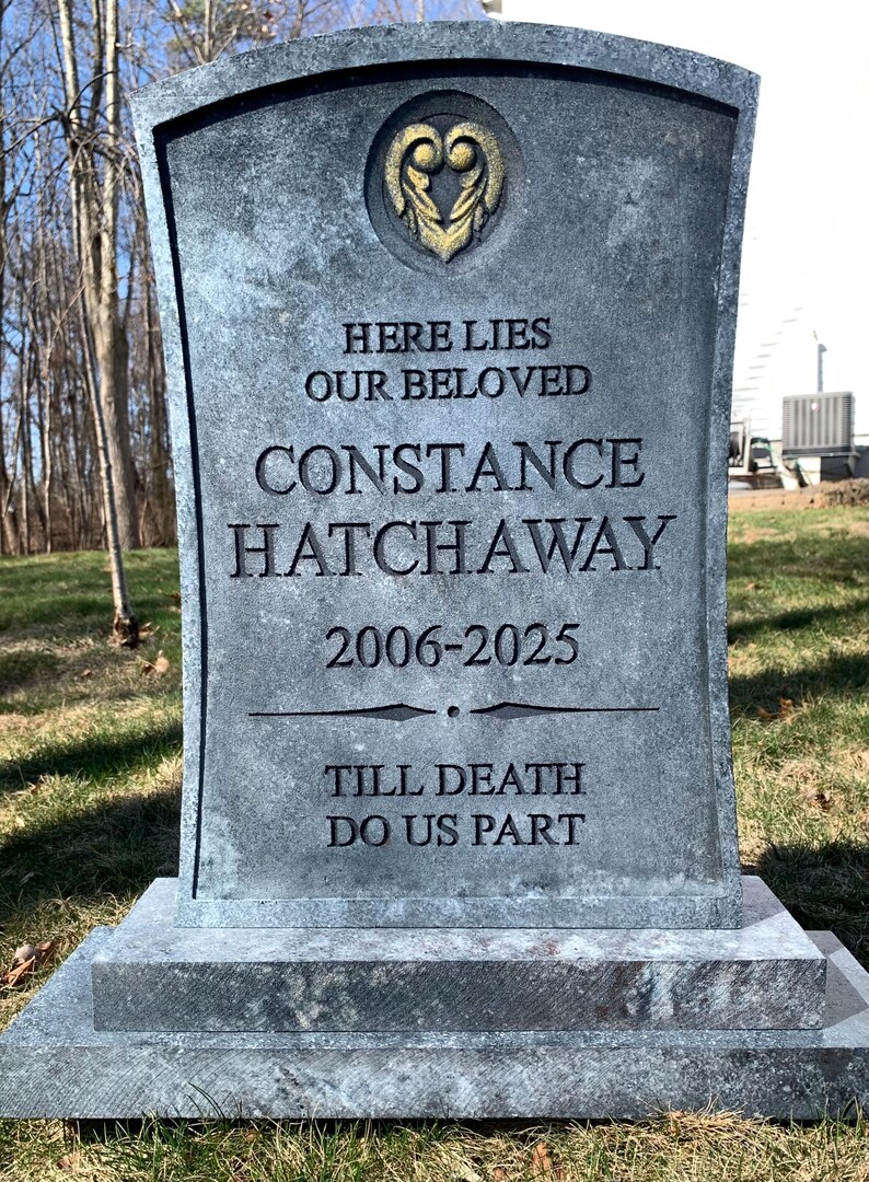 Constance Hatchaway Haunted Mansion Tombstone - Etsy