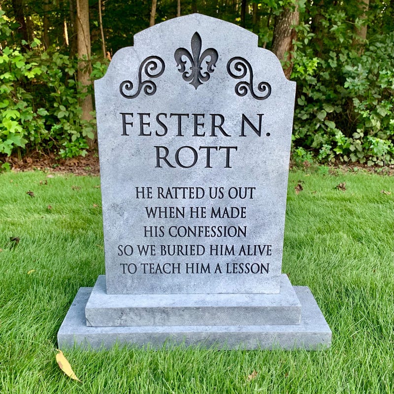 Tombstones Funny Yard - Etsy UK