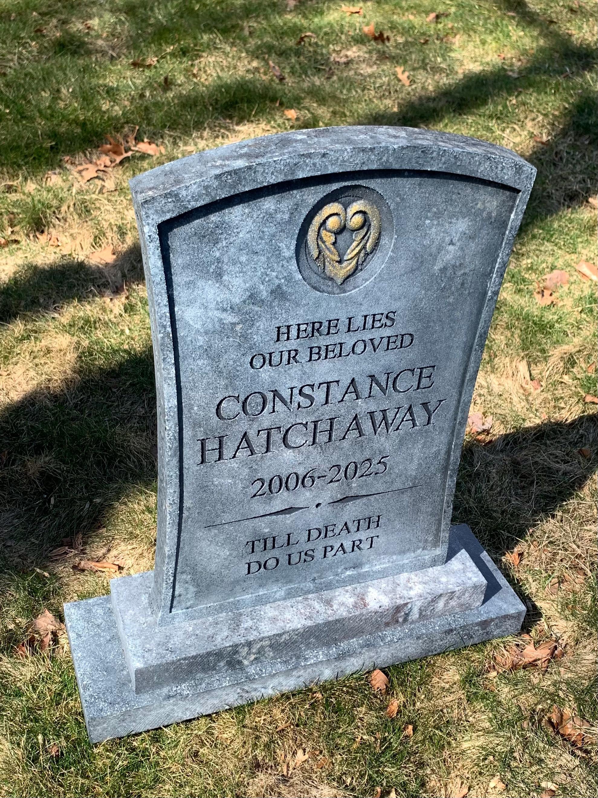 Constance Hatchaway Haunted Mansion Tombstone - Etsy