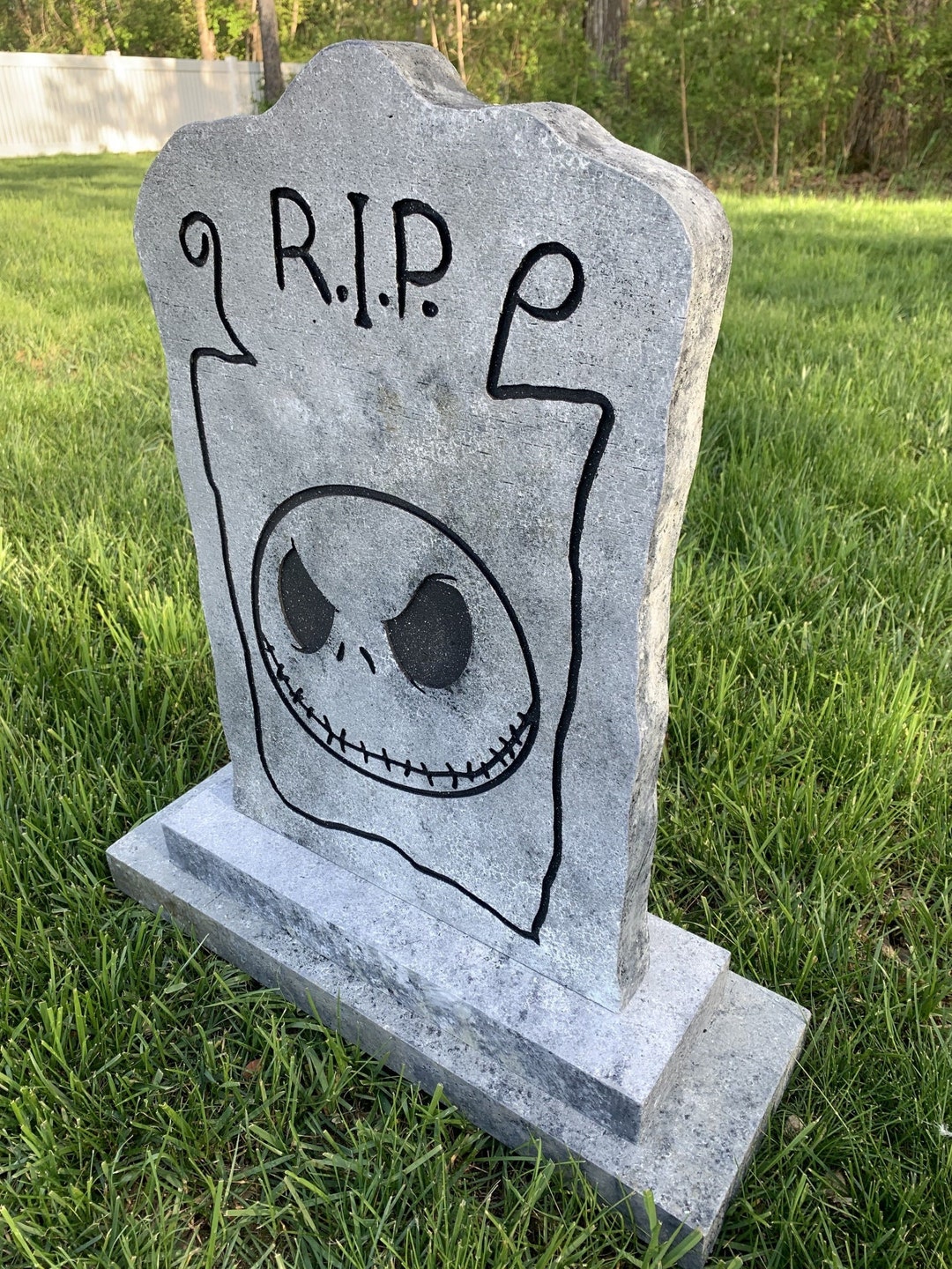 Jack Skellington Nightmare Before Christmas Tombstone - Etsy