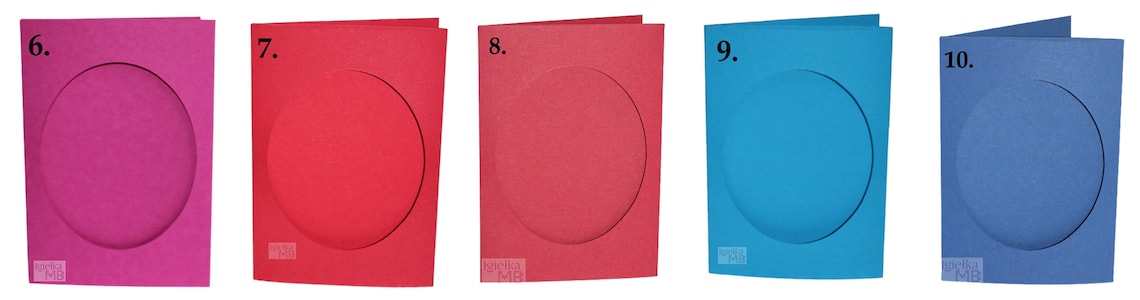Three Fold Aperture Cards for Cross Stitch 4.13 X 5.90 In(10,5x15cm ...