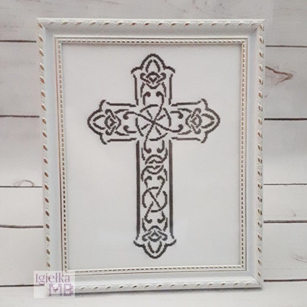 Celtic Cross Cross Stitch Pattern - Etsy