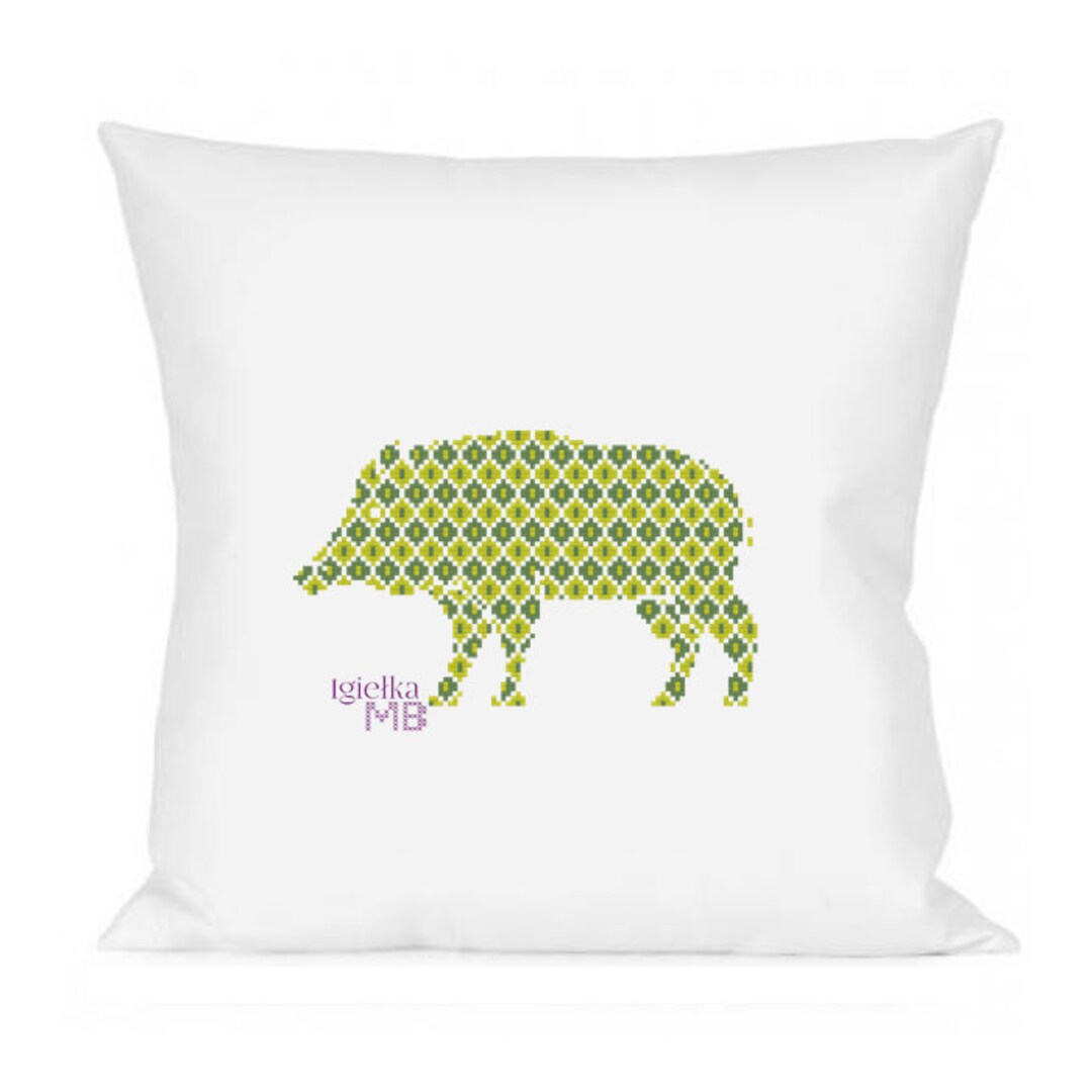 Forest Animals. Boar (2064) Cross Stitch Chart Digital Pdf Pattern ...
