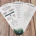 Pine Trees Wedding Program Fans Petal Fan Programs Fan - Etsy