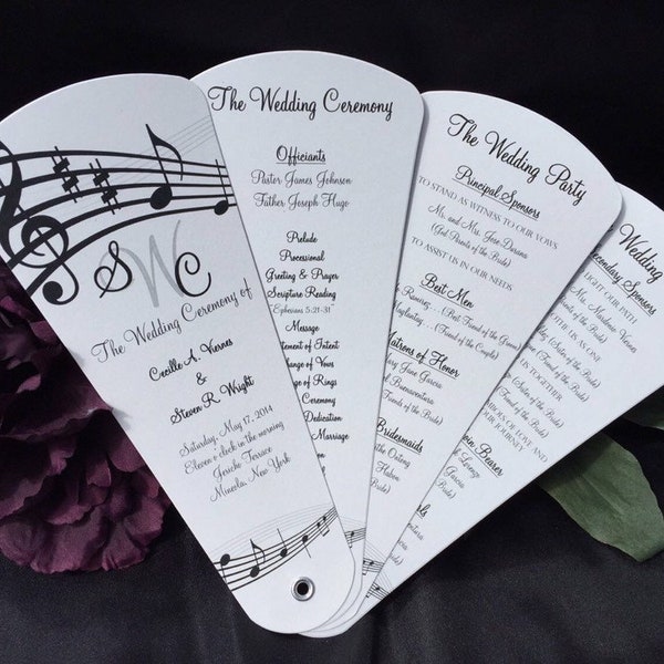 Wedding Hand Fans - Etsy