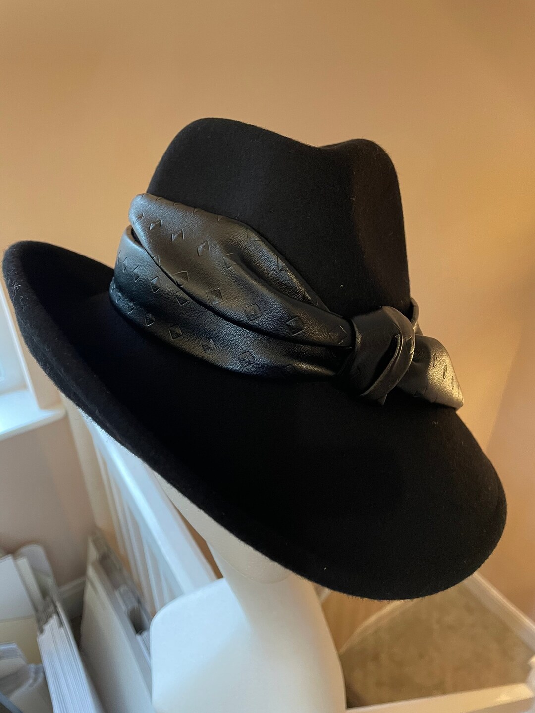 Tilted Fedora - Etsy