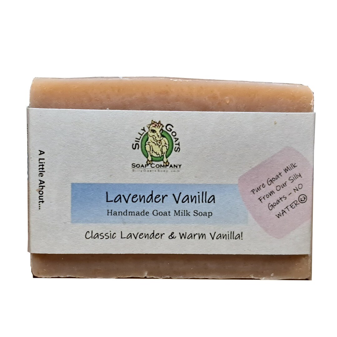 Lavender Vanilla Soap Lavender Vanilla Goat Milk Soap - Etsy