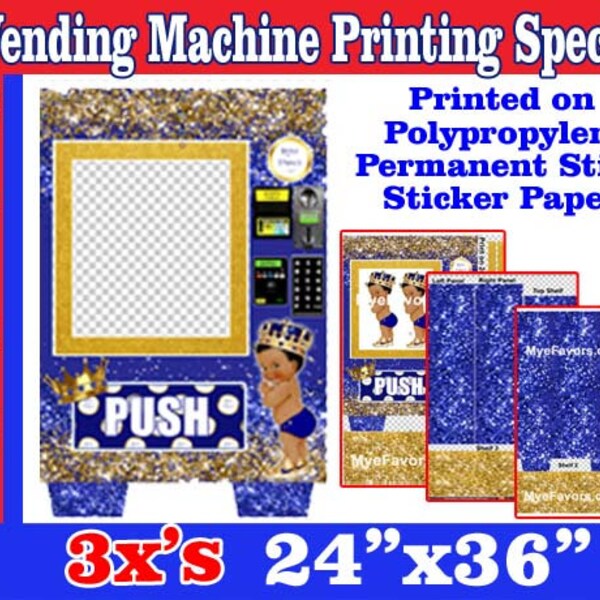 Vending Machine Templates - Etsy