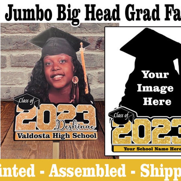 Graduation Big Head - Etsy