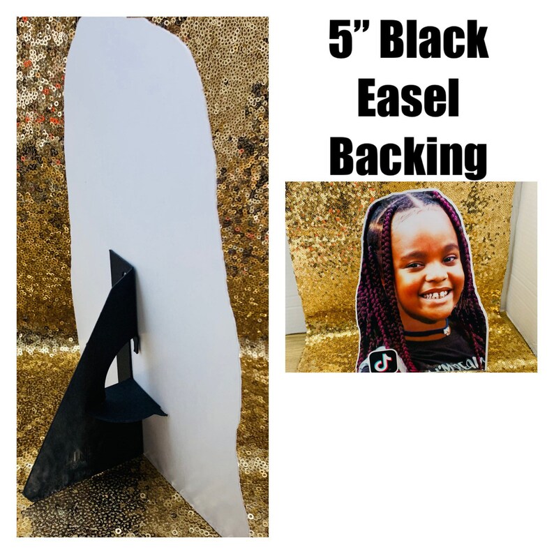 Myefavors Self Adhesive Easel Cardboard Standee Backing - Etsy