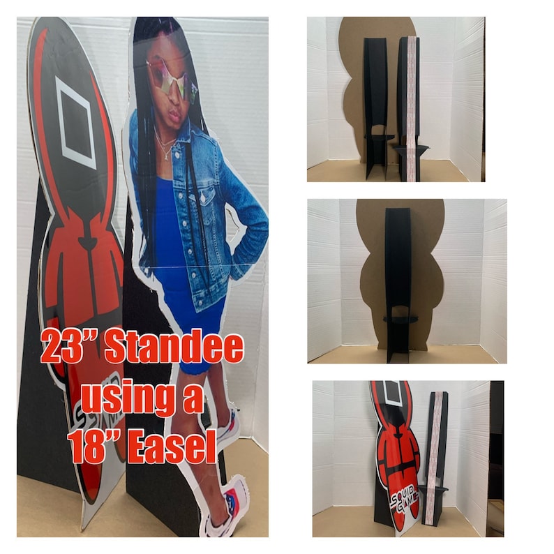 Myefavors Self Adhesive Easel Cardboard Standee Backing - Etsy