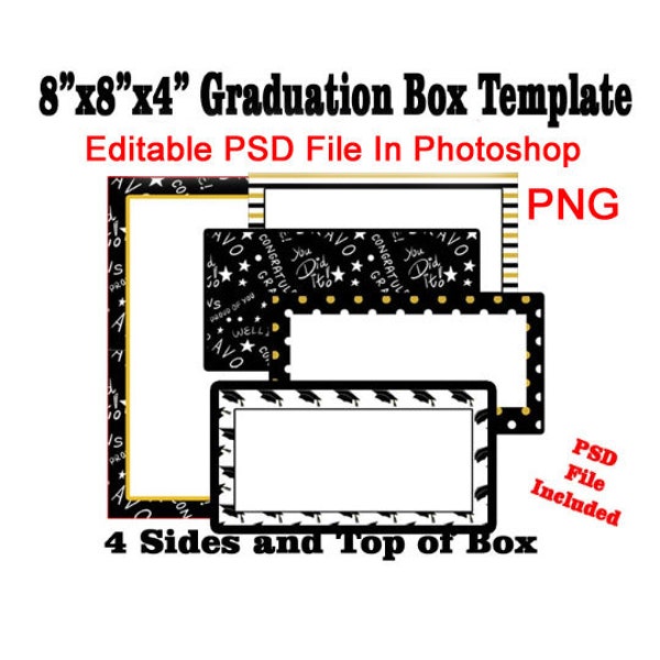 Graduation Card Box - Etsy
