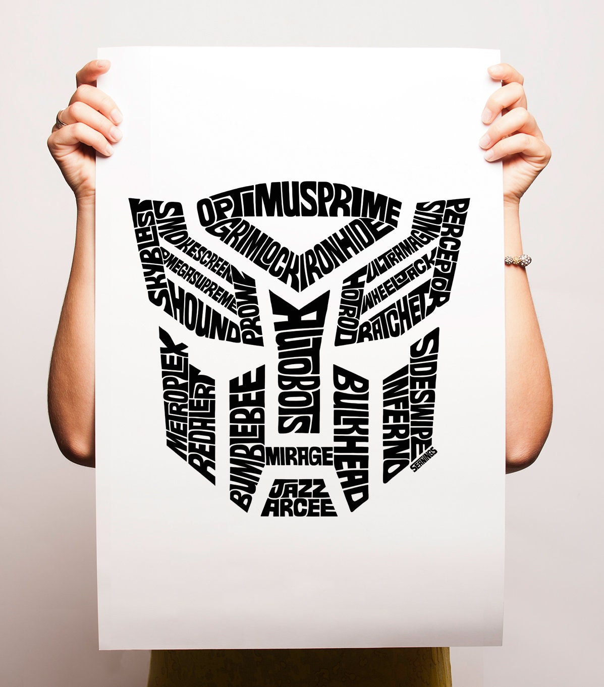 Transformers Autobots Type Print - Etsy