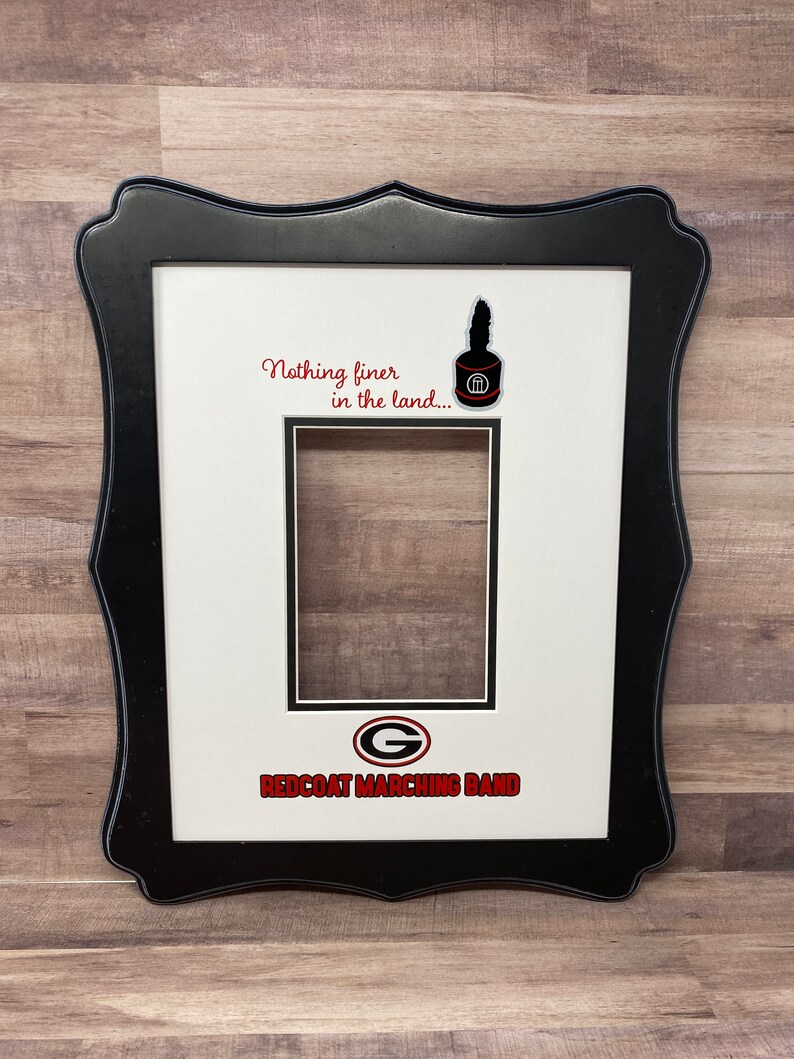 UGA REDCOAT Marching Band Photo Signature Matte 11x14 Fits 5x7 Photo ...
