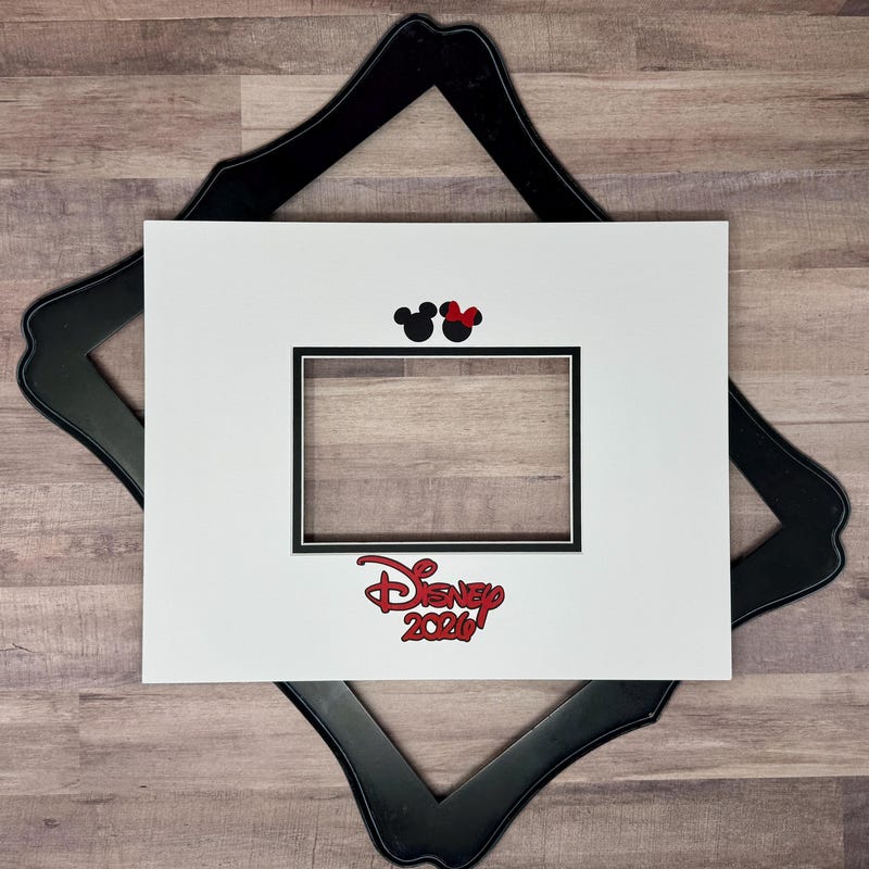 Keepsake Disneyland Frame - Etsy