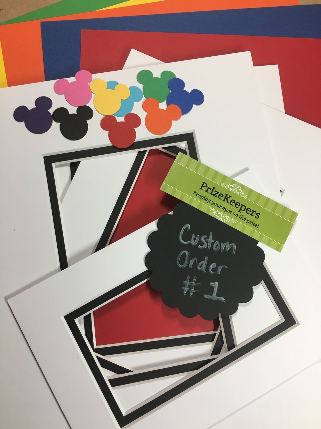 CUSTOM ORDER #1 Photo Mat Signature Matte Memory Keepsake - Etsy